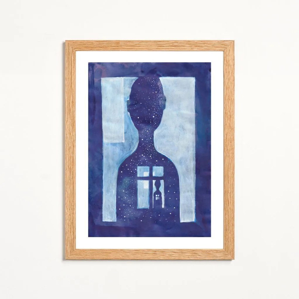 Jakub König | Okna Rám: Bez rámu, Velikost: 100 x 70 cm