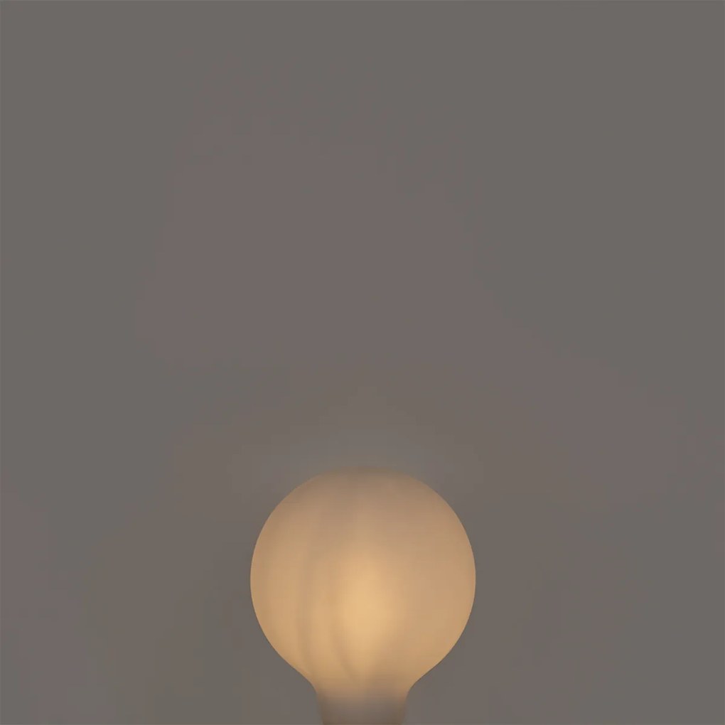 Sada 5 LED žárovek E27 G95 matných, 3-krokově stmívatelných, 5W 550 lm 2700K