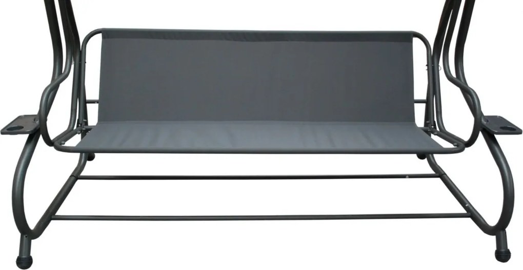 Zahradní houpačka 2v1 8011 Light Grey
