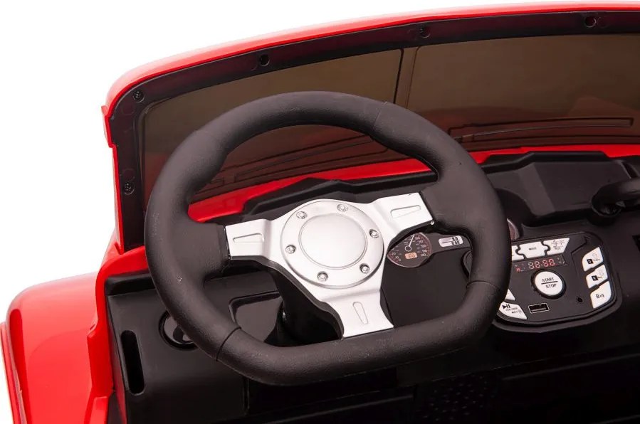 LEAN CARS Elektrické autíčko pro děti JC222 červené