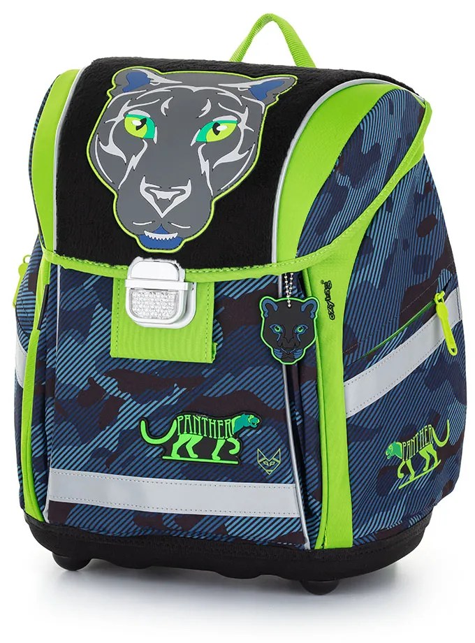 Karton P+P Školní batoh Premium Light Panter