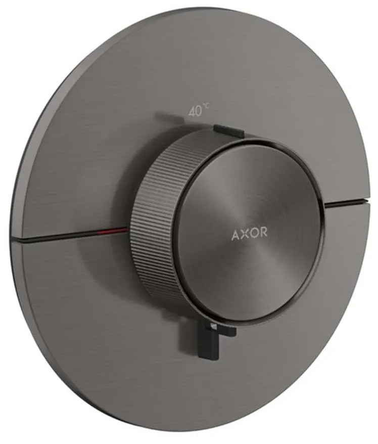 Axor ShowerSelect ID - Termostatická baterie pod omítku, HighFlow, kartáčovaný černý chrom 36759340
