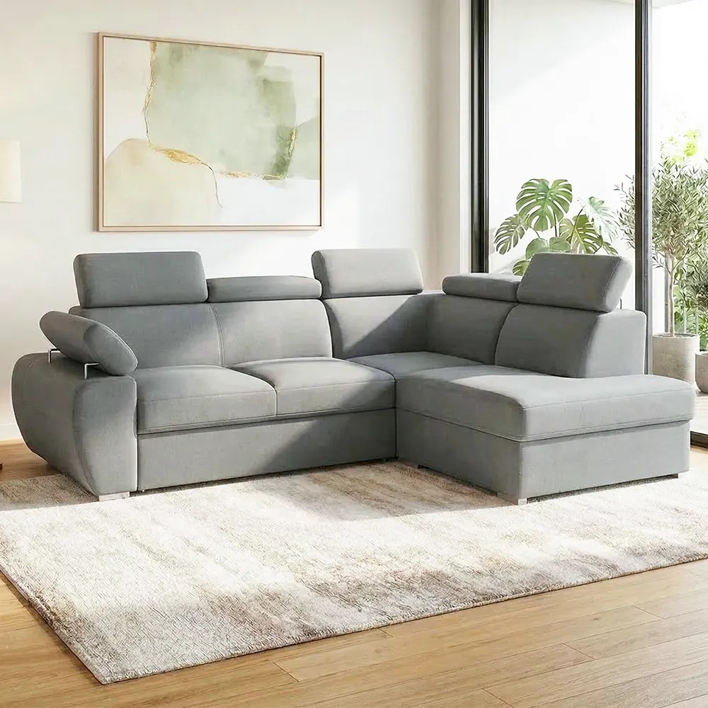 Sedací souprava BASTON | 260x200 cm | rozkládací + úložný prostor | VÝBĚR TKANIN