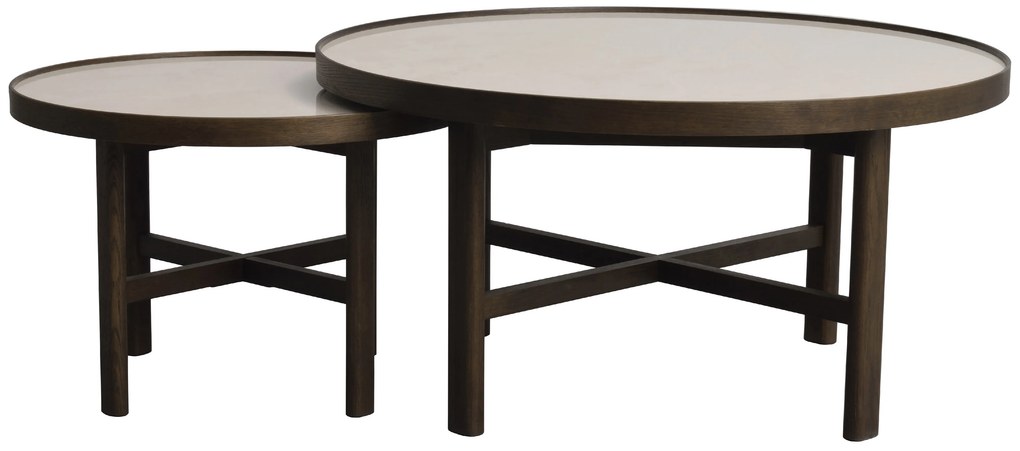 ROWICO Konferenční stolek MARSDEN hnědý 60cm 121097