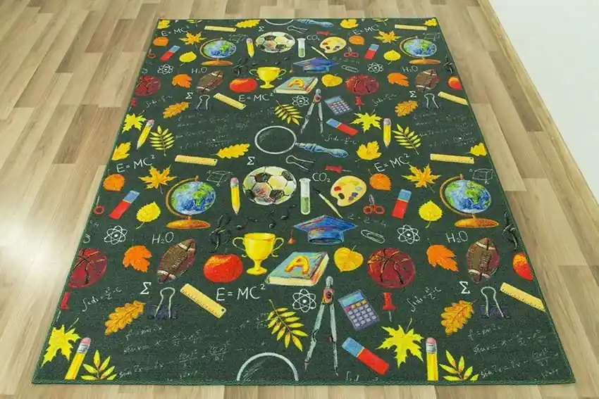 Dětský kusový koberec Škola Rozměr: 350x400 cm | BIANO