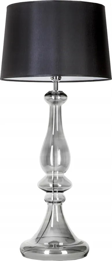 Stolní lampa Louvre Transparent Black L203361229 4concepts