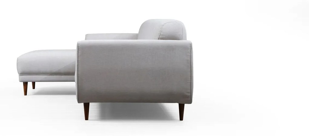 Designová sedačka Haylia 287 cm béžová - levá