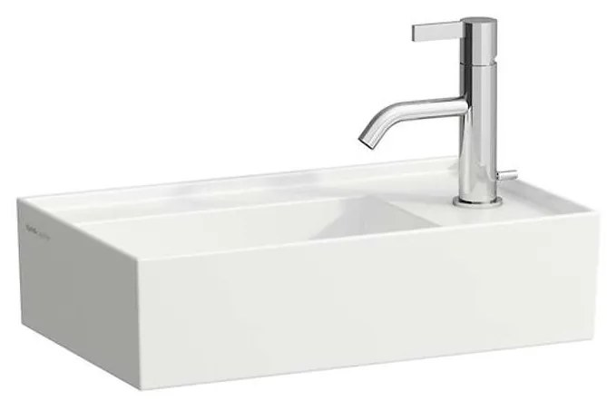 Laufen Kartell - Umyvátko 46x28 cm, s 1 otvorem pro baterii, bílá H8153340001111