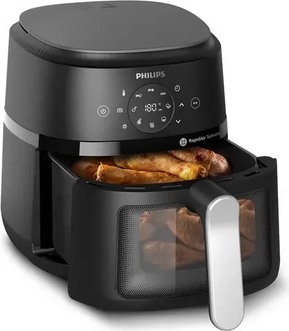 Philips 2000 Series Airfryer 2000 series, objem 4,2 l (stříbrná) NA221/00