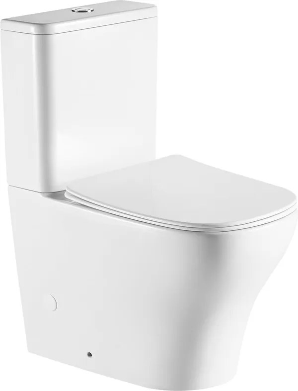 Sapho Sapho, BELLO RIMLESS WC kombi mísa s nádržkou, spodní/zadní odpad