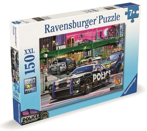 Puzzle ravensburger 134120 policejní zásah