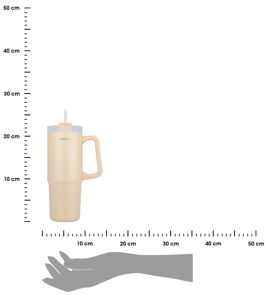 Termohrnek Beige 900 ml