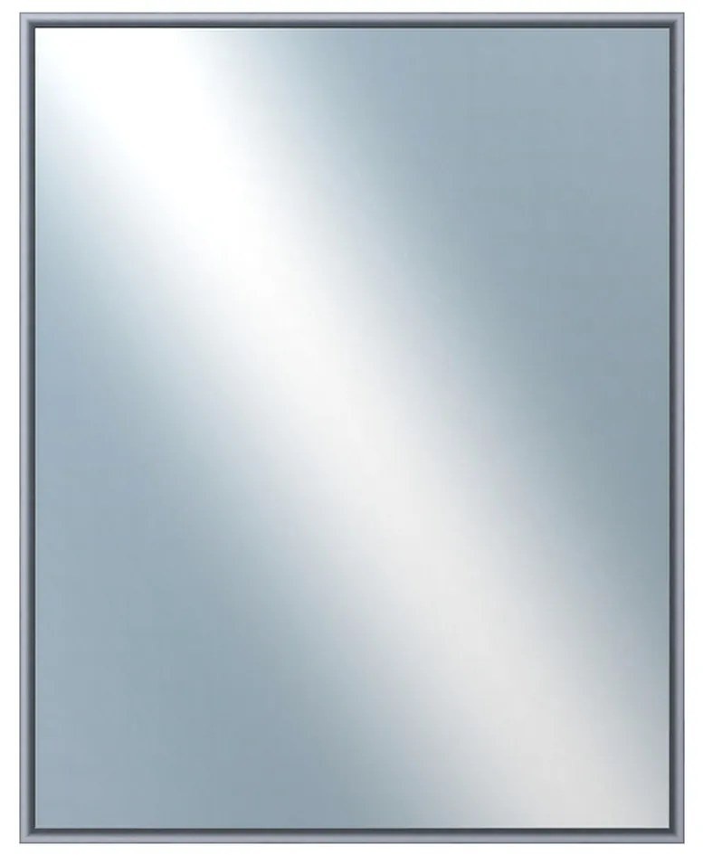 DANTIK - Zarámované zrcadlo - rozměr s rámem cca 40x50 cm z lišty Hliník platina | P02-019 (7002019)