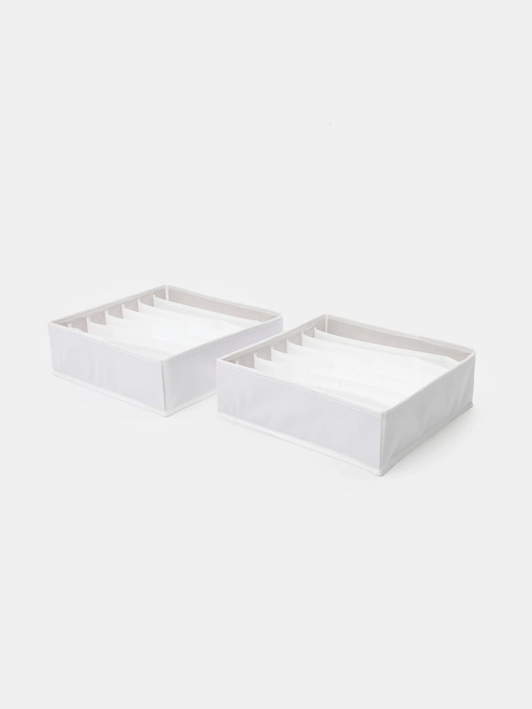 Sinsay - Sada organizérů na podprsenky 2 pack - bílá