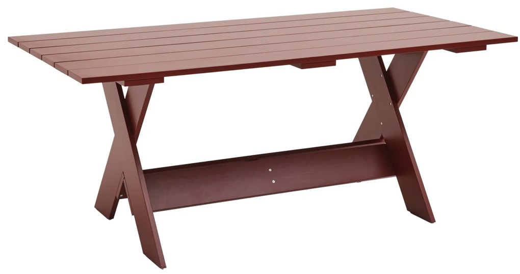 HAY Zahradní stůl Crate Dining Table, Iron Red