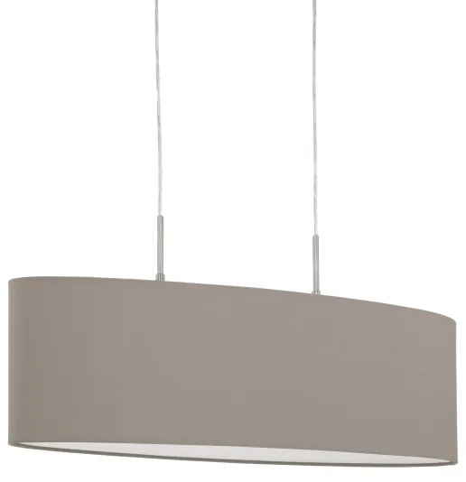 Eglo 31581 - Lustr na lanku PASTERI 2xE27/60W/230V