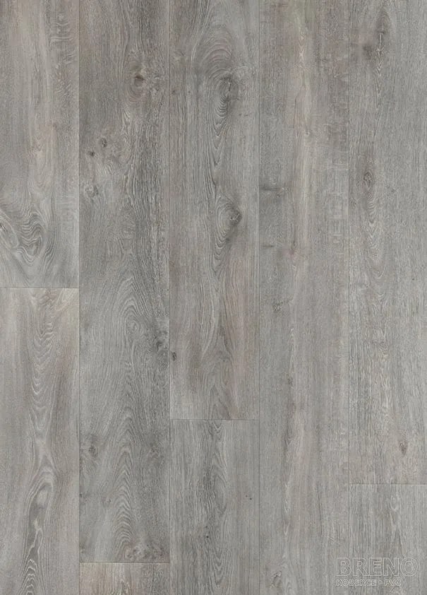 Breno PVC CROWN Texas Oak 977D - šedé dřevo, šíře 100 cm