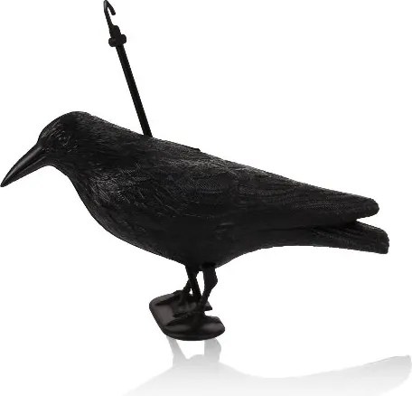 Havran plastová 3D maketa na plašení ptáků RAVEN ISO 0783, 40cm