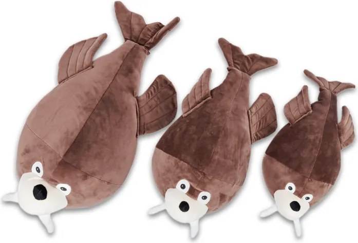 SVITAP sleep well Polštářek mikrospandex Mrož hnědý 55 cm
