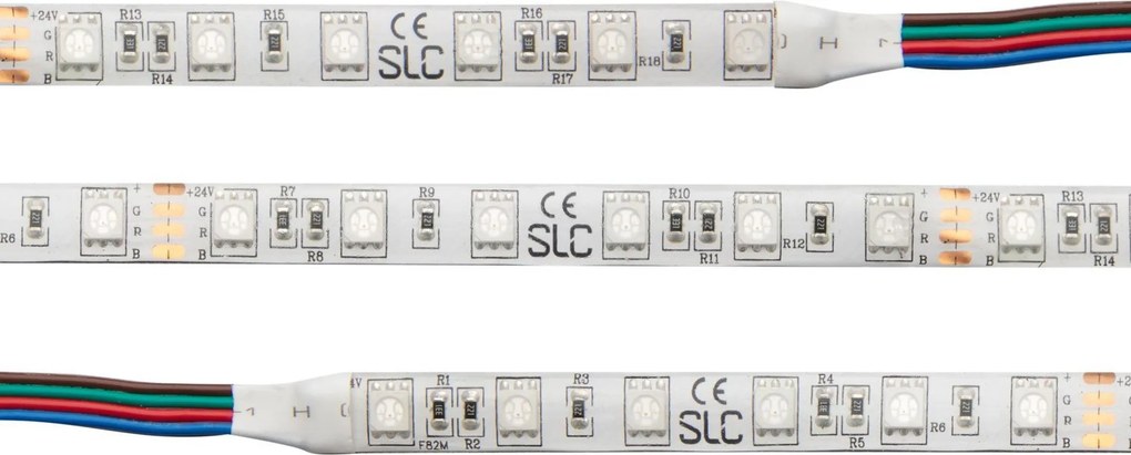 SLC S14003 LED pásek 14.4W/m 474lm/m RGB 24V IP67 5m - TLG