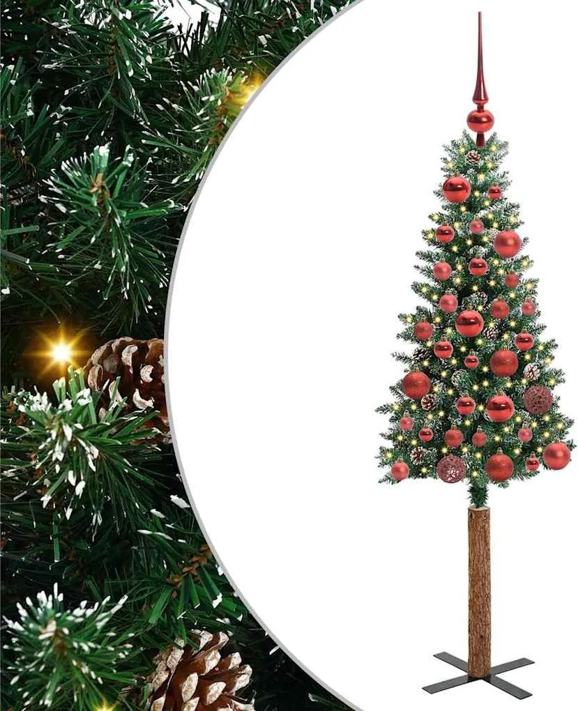 Úzký vánoční stromeček Zelená 150 cm 3394886