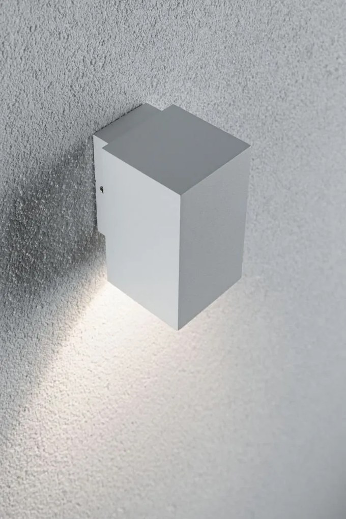 P 94329 VÝPRODEJ VZORKU - Venkovní nástěnné svítidlo Flame 1x3,8W IP44 3.000K bílá 230V - PAULMANN