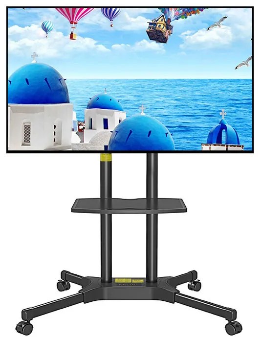 Pojízdný stojan s nastavitelnou výškou TV 32"- 65"