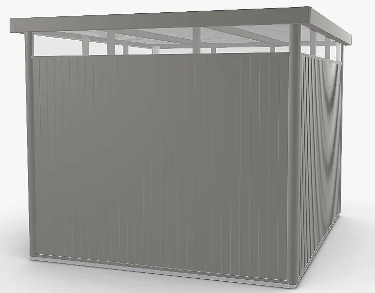 Biohort Zahradní domek BIOHORT HighLine DUO H5 275 x 315 (šedý křemen metalíza)