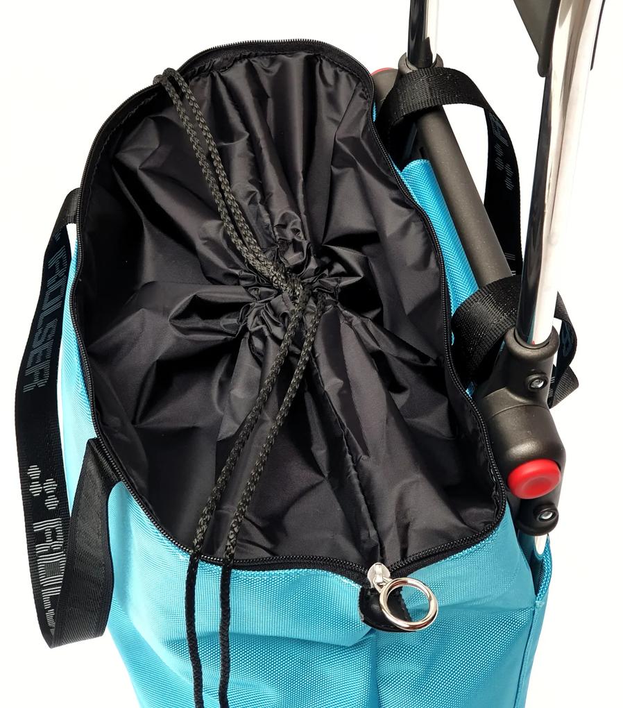 Rolser Mini Bag MF 2 Logic nákupní taška na kolečkách, světlá modrá