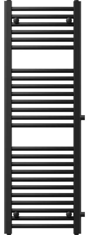 Mexen Ares, topné těleso 1200 x 400 mm, 442 W, boční pravé a spodní připojení, černá, W102-1200-400-00-70-S