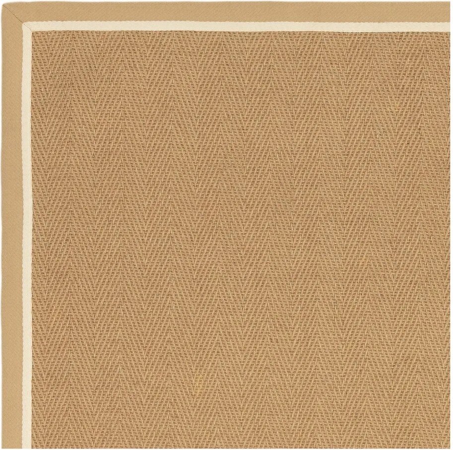 Oboustranný/ručně tkaný jutový koberec v přírodní barvě 200x290 cm Bordo Herringbone Linen – Asiatic Carpets