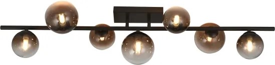 Brilagi - LED Přisazený lustr MILLA 7xG9/3W/230V hnědá/kouřová hnědá