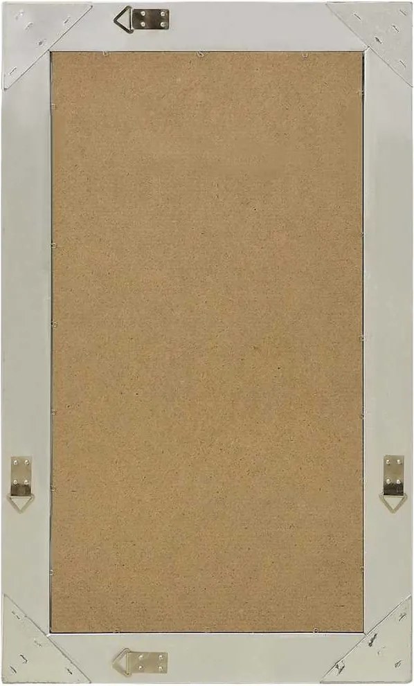 Nástěnné zrcadlo barokní styl 50 x 80 cm stříbrné 320322