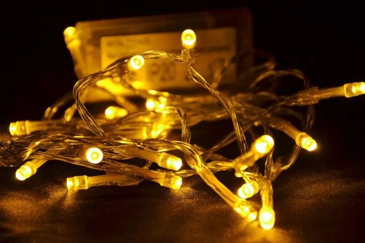 Nexos 42978 Vánoční LED osvětlení 1,35 m- teple bílá 10 diod
