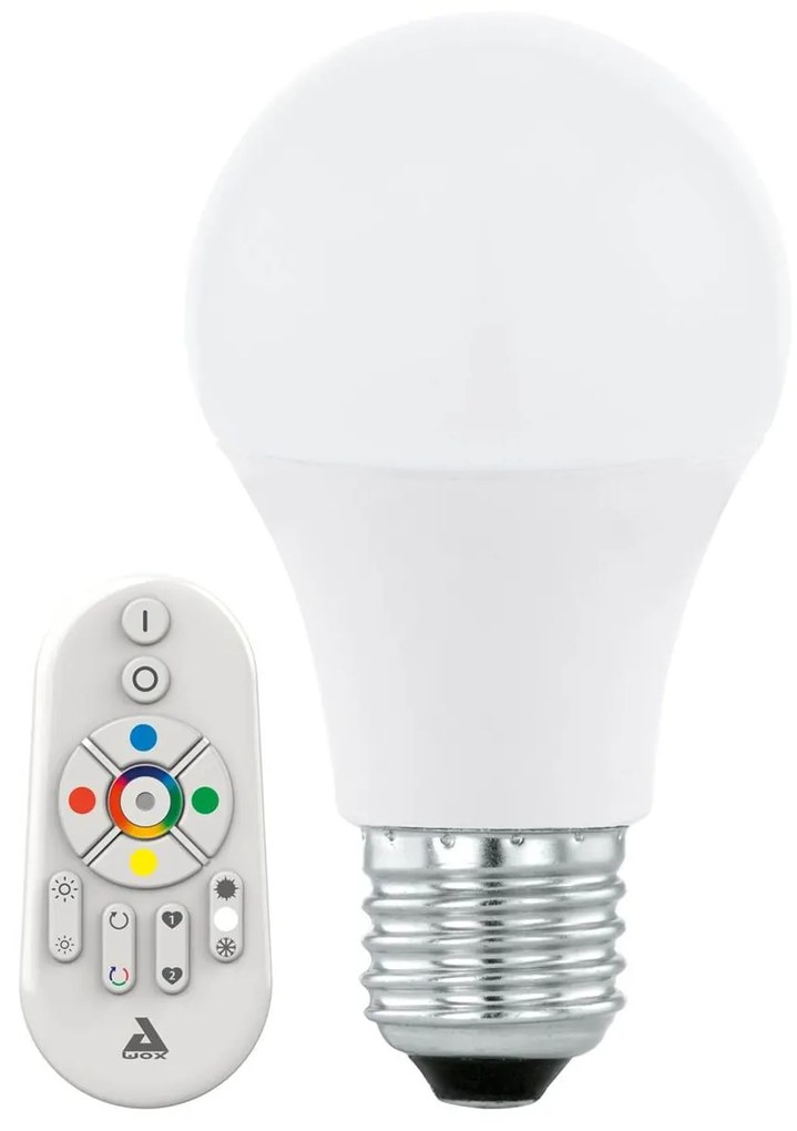 LED žárovka s ovladačem EGLO CONNECT, E27, 9W, RGBW Eglo EGLO CONNECT 11585