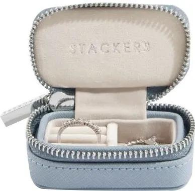 Cestovní krabička na šperky Travel Mini Stackers dusky blue