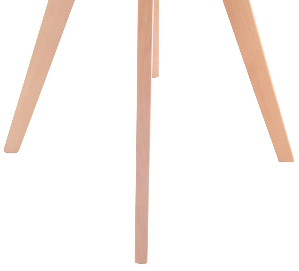 Jídelní stůl Homerton - dřevo - 75 cm | bílý