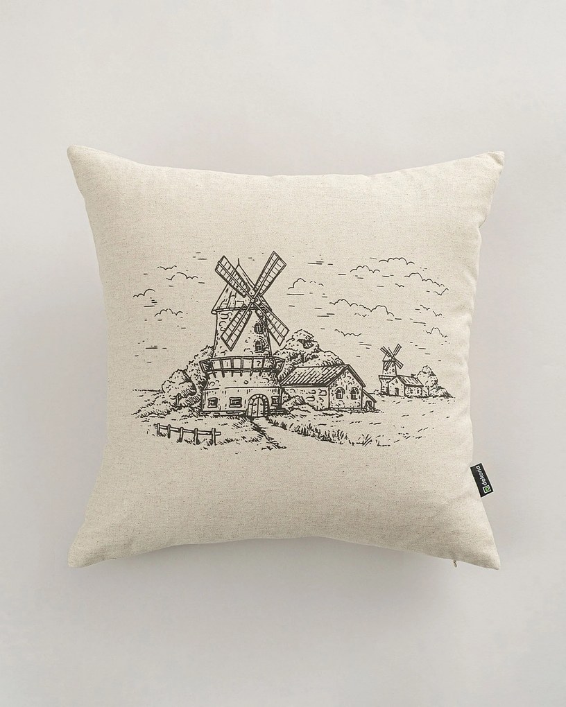 Povlak na polštář Countryside Windmill 45x45 cm