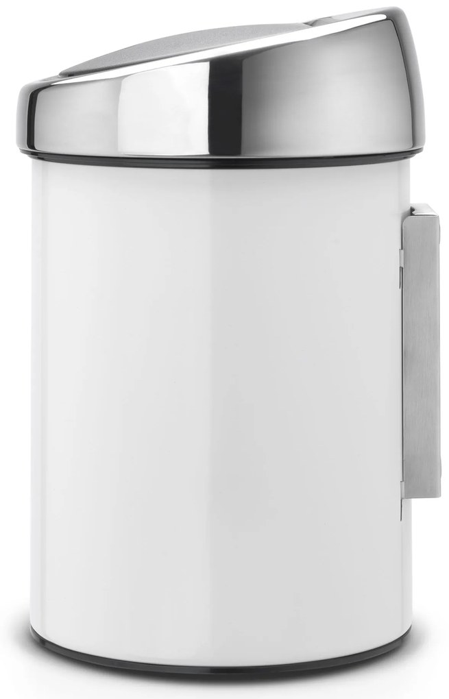 Brabantia dotykový odpadkový koš na stěnu Touch Bin 3L, bílá, 364488