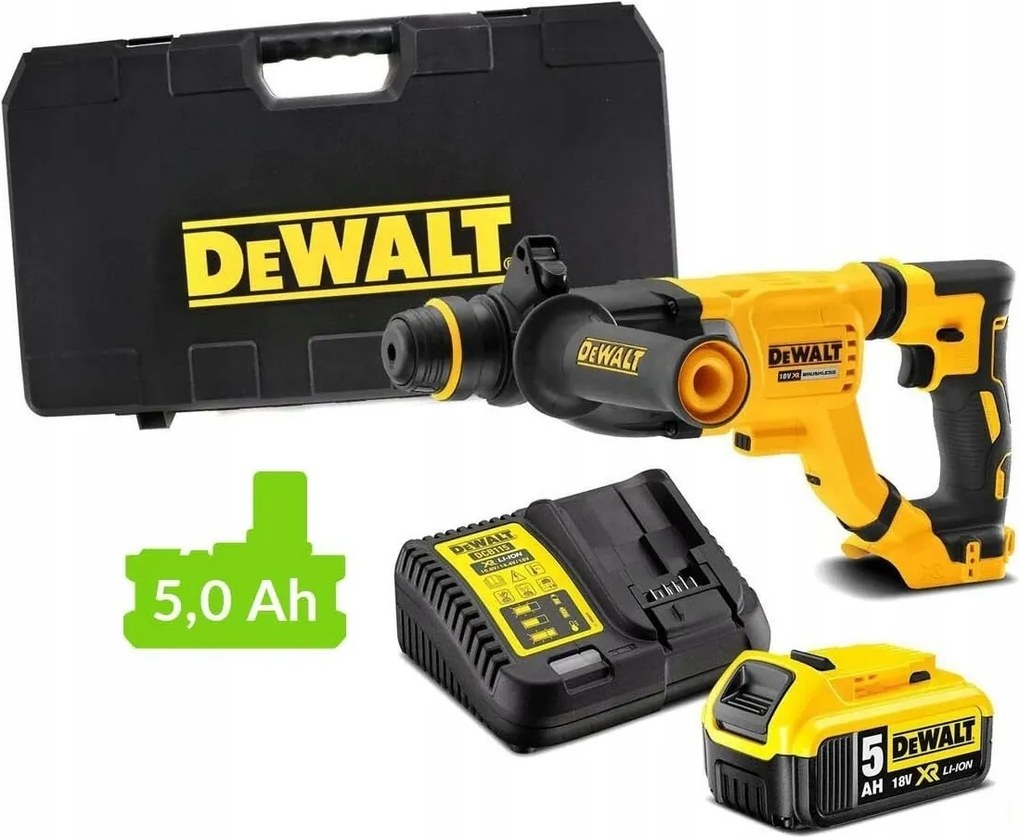 Dewalt DCH263P1 Vrtačka Xr 18V 3,0J Sds+ Sada 1x5Ah 3 funkční