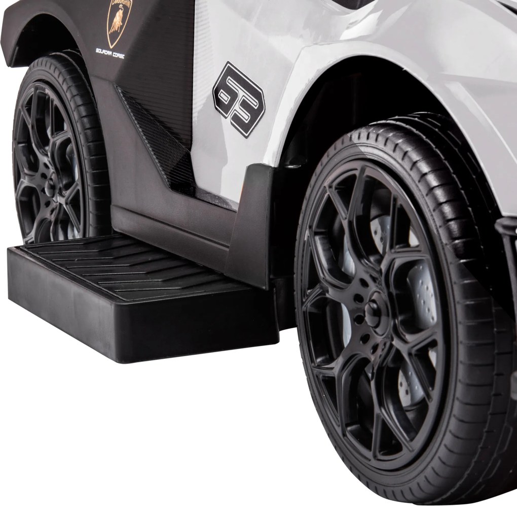 AIYAPLAY 2v1 Lamborghini Essenza SCV12 Pushing Car pro děti 12-36 měsíců s houkačkou, odnímatelnou rukojetí a bezpečnostním zábradlím 86,5x40x89,5 cm…