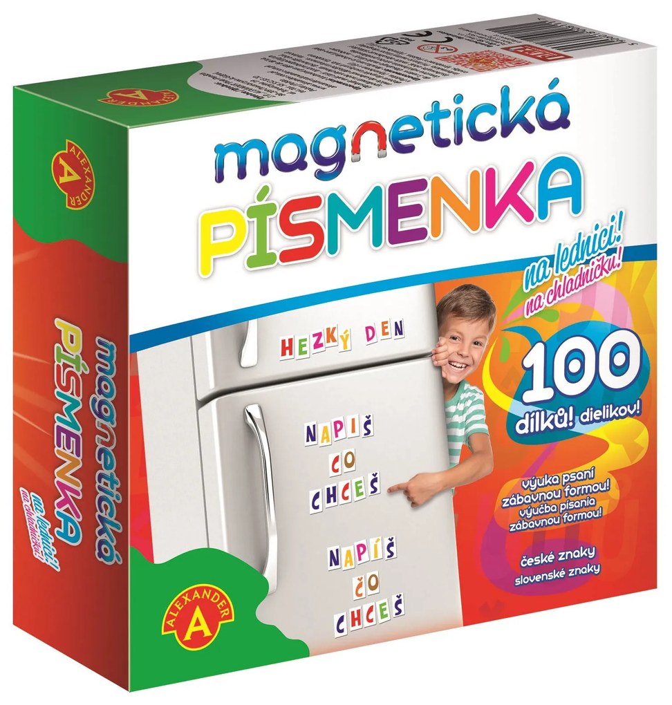 Magnet magnetická písmenka na lednici