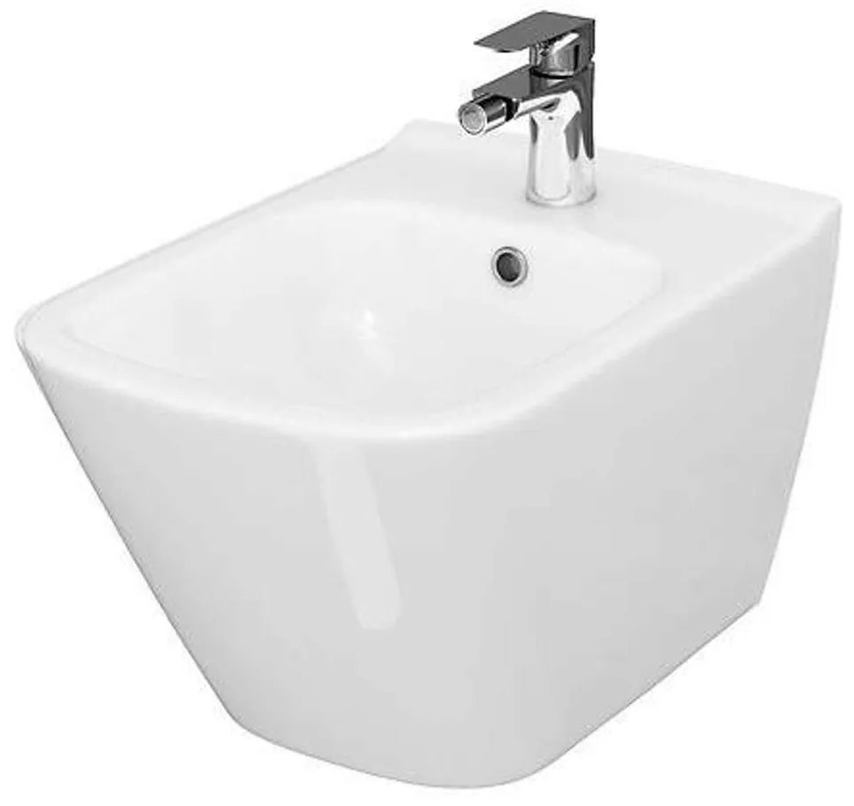 Cersanit City - Závěsný bidet, otvor pro baterii, bílá K35-045