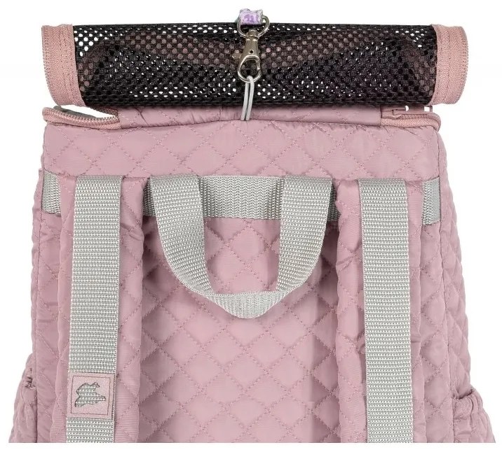 Muffin&Berry Cestovní batoh pro psy a kočky Bella růžový Velikost: S