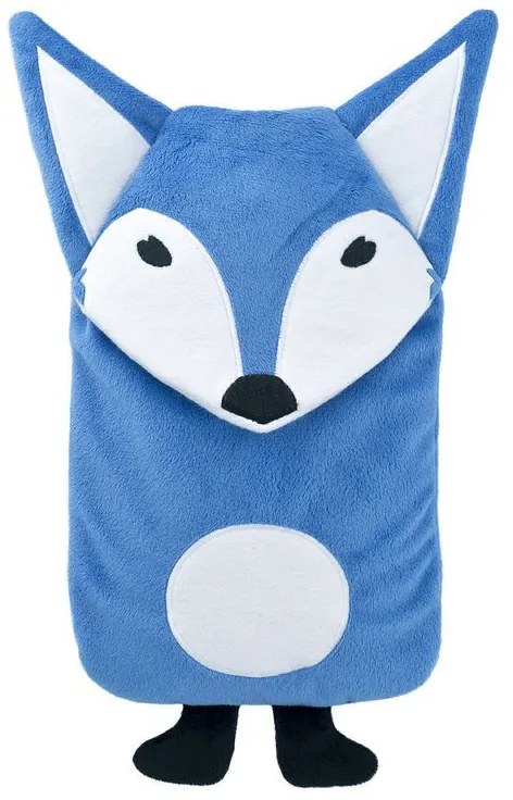 Termofor Hugo Frosch Eco Comfort - liška, 0,8 l, modrá