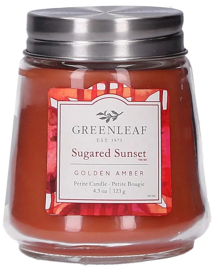 Svíčka ze sojového vosku Greenleaf Sunset, doba hoření 30 - 40 hodin