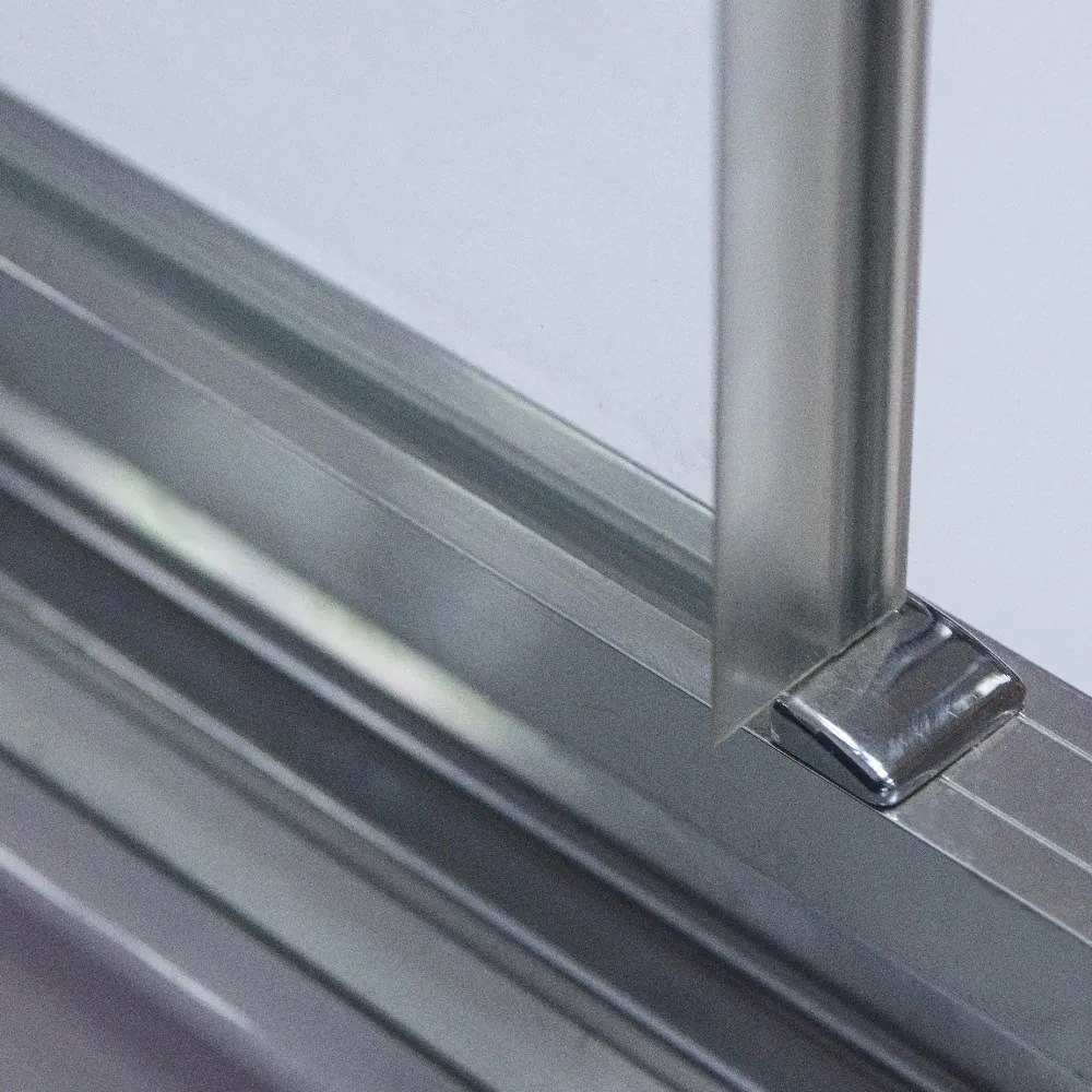 Roth Proxima Line čtvercový sprchový kout 80 x 80 x 200 cm brillant transparent PXS2L/800_PXS2P/800_br_tr_2000 Koupelny Bernold