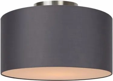 LUCIDE CORAL Ceiling Light E27 D35 H20cm Grey, stropní svítidlo