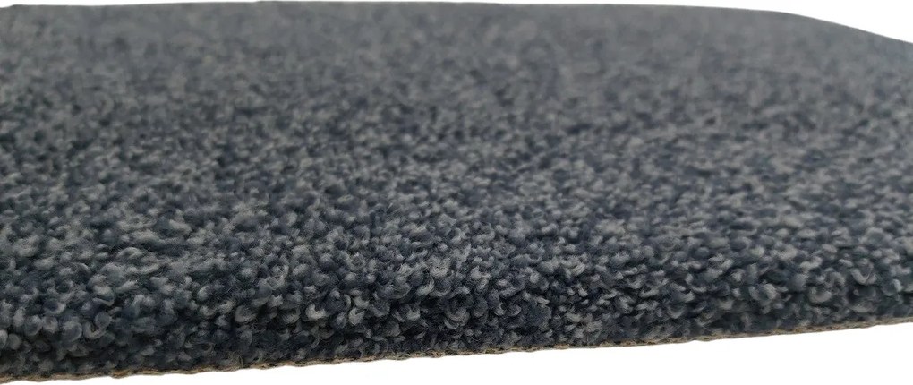 Lano, Metrážový koberec Supersoft 780 sv. modrý, šíře 4m, modrá, ab (mřížka), ložnice