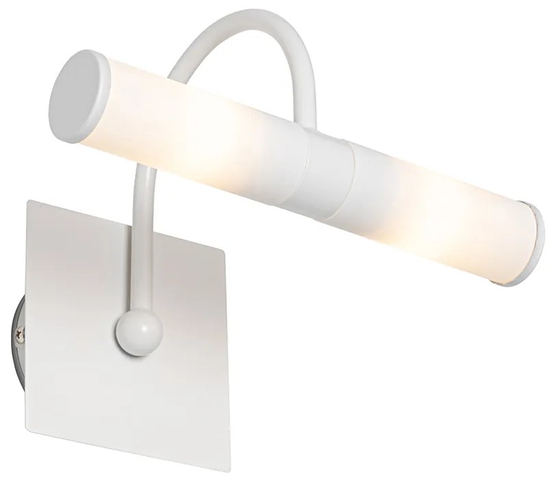 Klasické koupelnové nástěnné svítidlo bílé IP44 2-světlo - Bath Arc